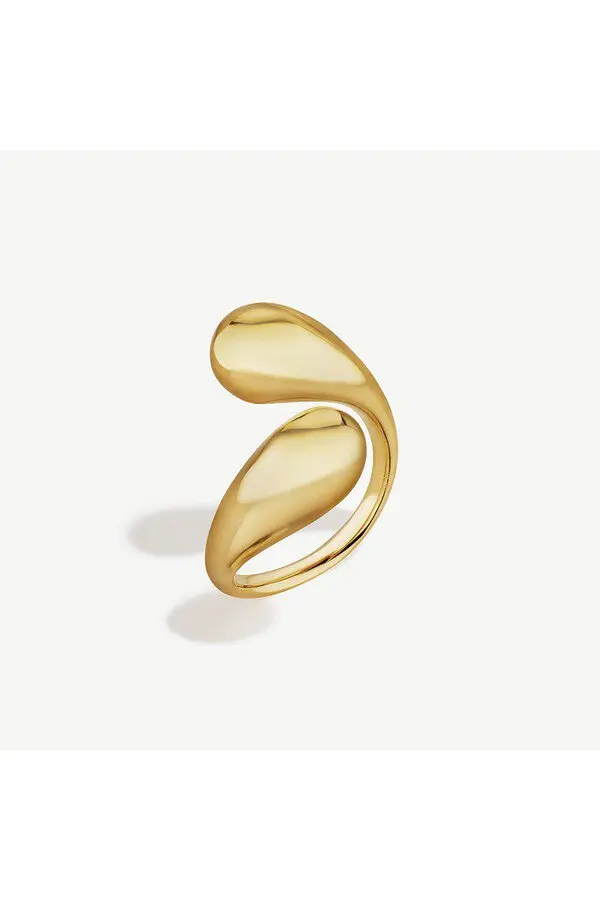 SOKO Twisted Dash Ring - Gold