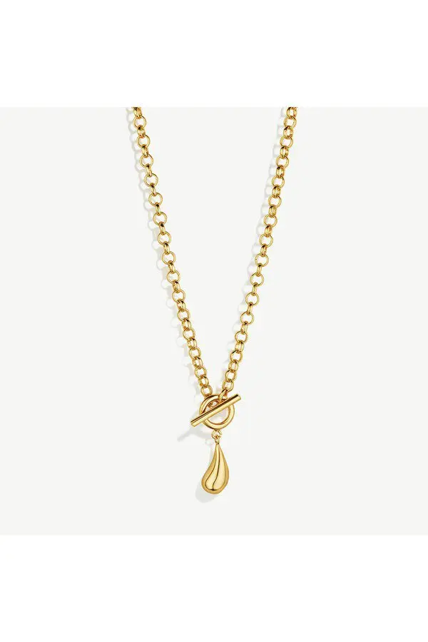 SOKO Delicate Dash Necklace - Gold