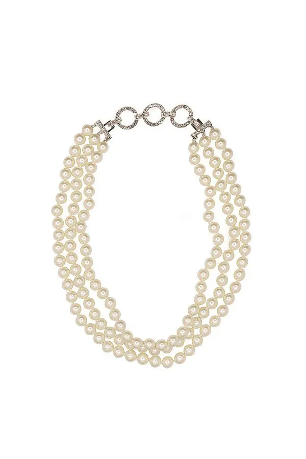 KENNETH JAY LANE Pearl Necklace - White