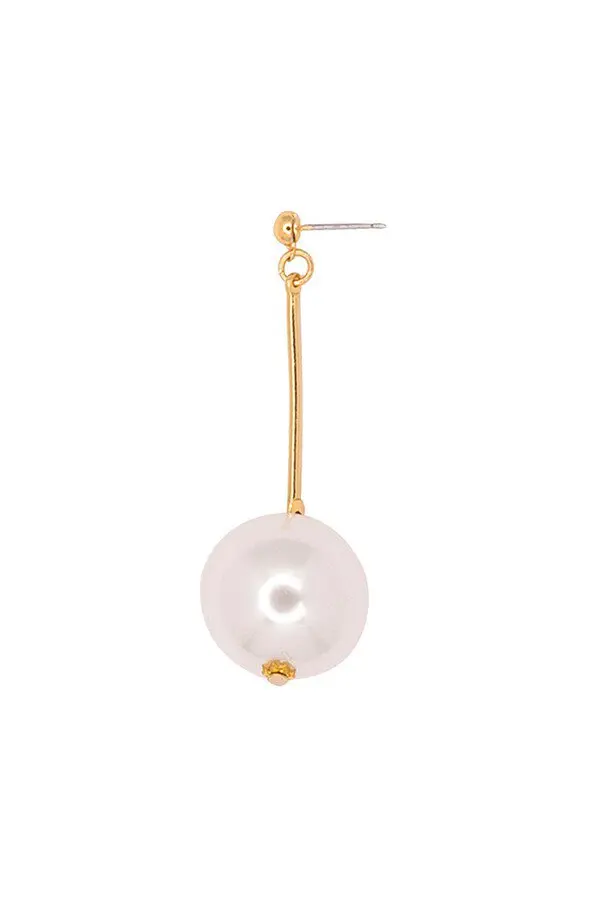 KENNETH JAY LANE Large Pearl Drop Earrings - Natural