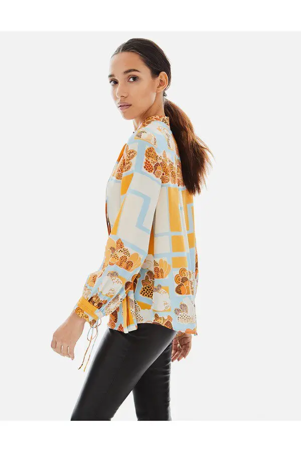 Novis The Blantyre Blouse - Blue