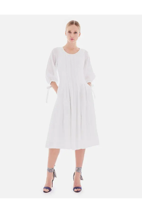 Novis The Bardot Silk Dress