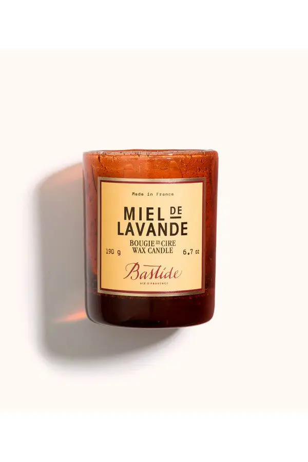 BASTIDE Miel De Lavande Scented Candle - Red