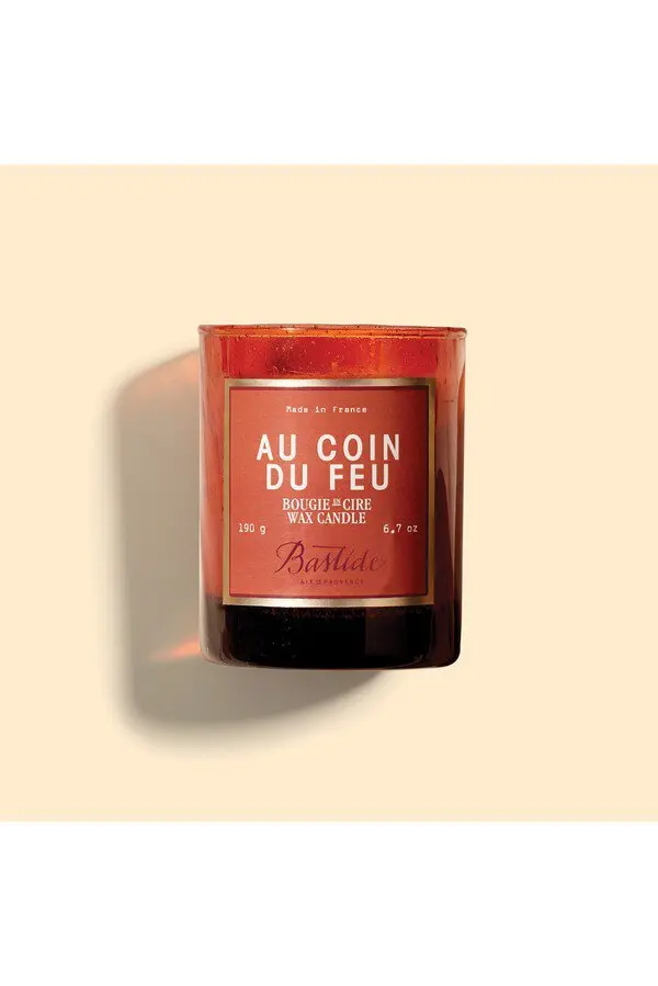 BASTIDE Au Coin Du Feu Scented Candle - Red