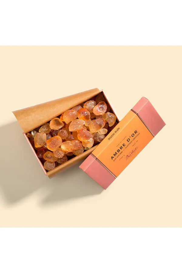 BASTIDE Ambre Dor Potpourri Crystals - Gold