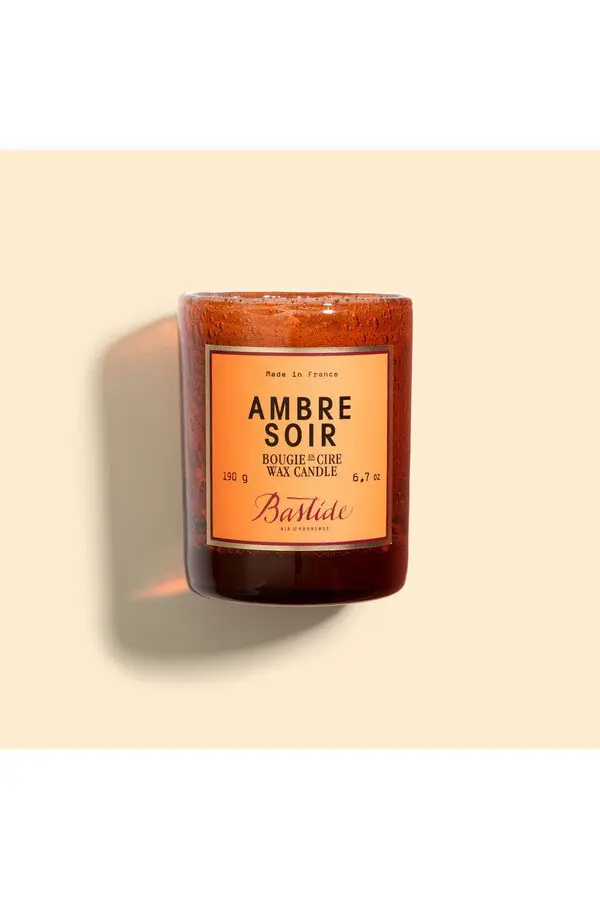 BASTIDE Ambre Soir Scented Candle - Natural