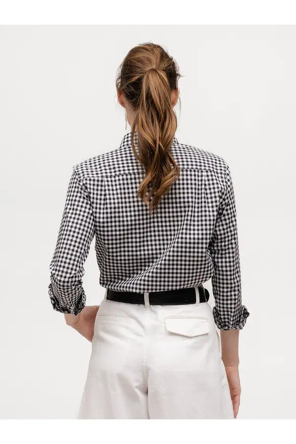 SARAH ALEXANDRA Weekend Check Mate Shirt