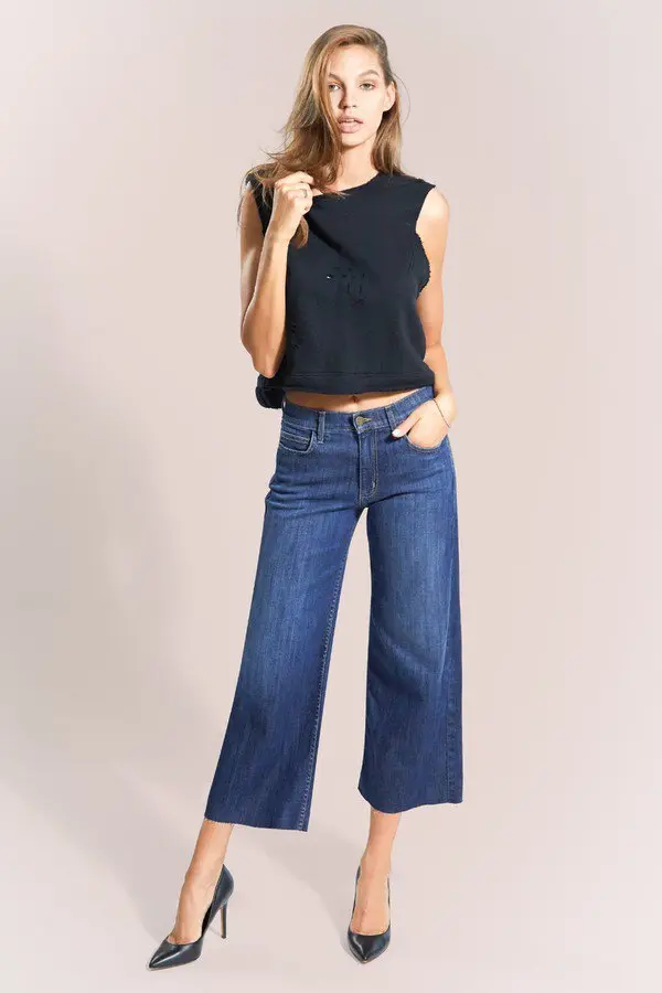 SIWY Chloe High-waisted Wide Leg Jeans