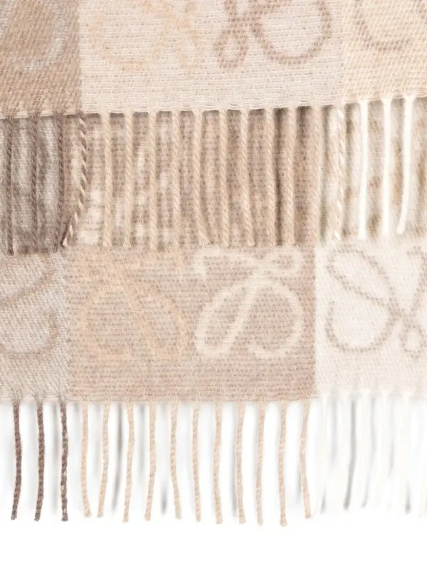 Loewe Anagram-jacquard Scarf