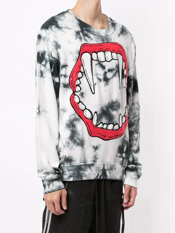 HACULLA. Tie-dye Cotton Sweatshirt