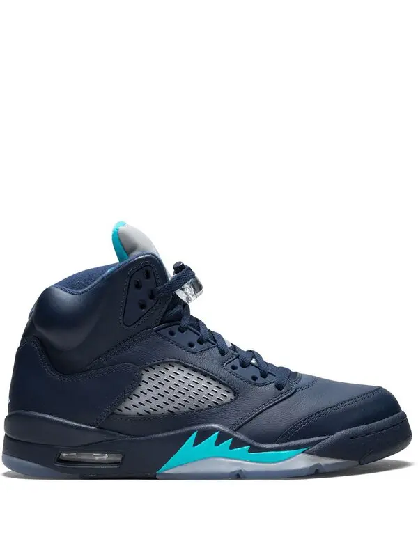 JORDAN 5 Retro Hornets Sneakers - Blue