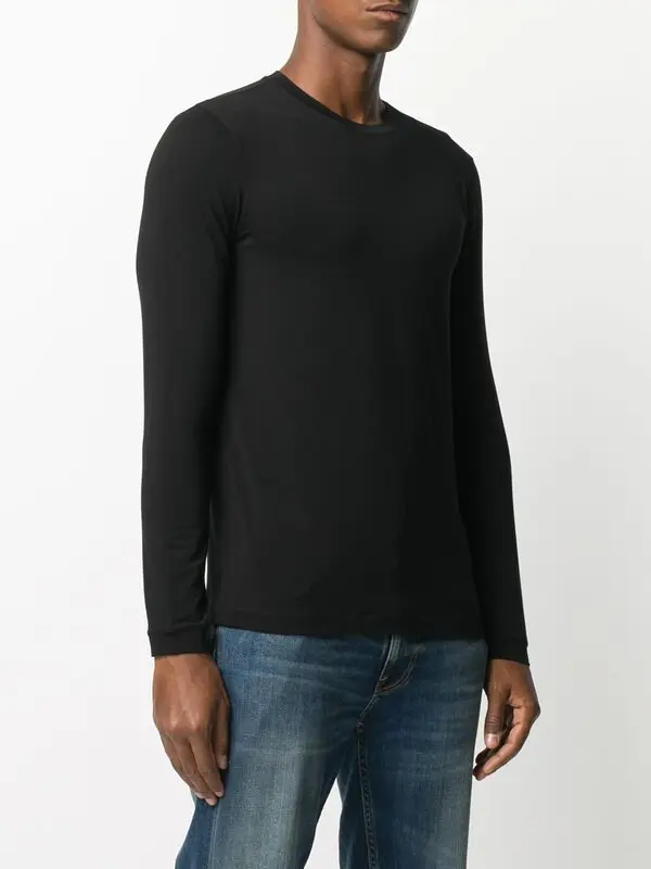 Giorgio Armani Jersey T-shirt - Black