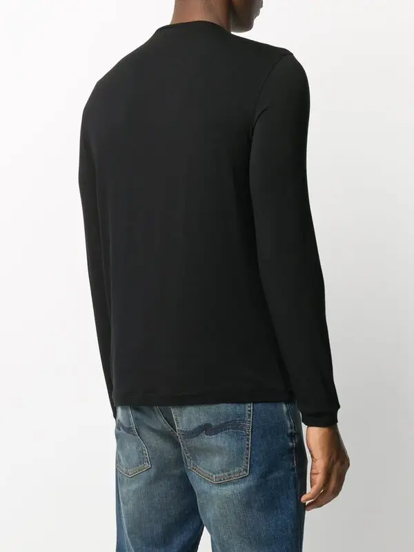 Giorgio Armani Jersey T-shirt - Black