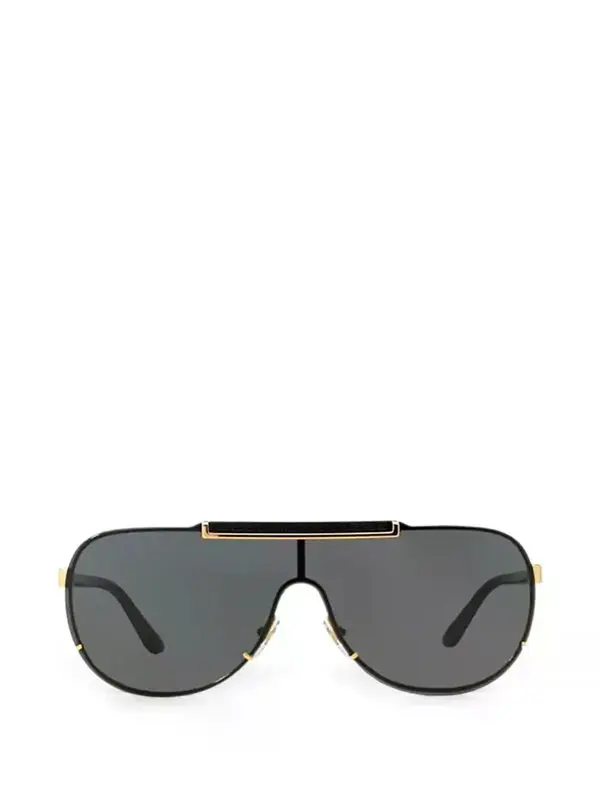 Versace Pilot Frame Sunglasses - Black
