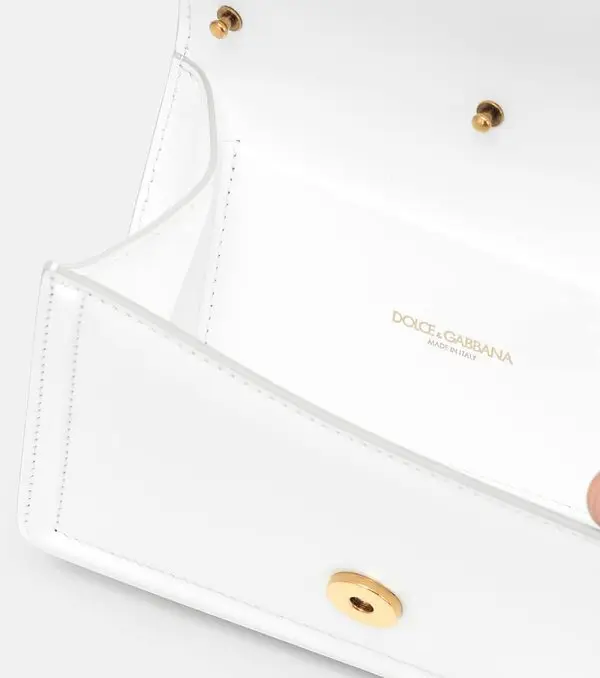 Dolce & Gabbana Devotion Small Leather Shoulder Bag