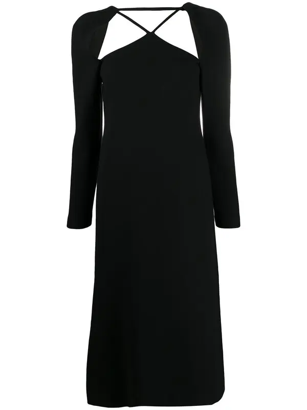 REJINA PYO Cut-out Crepe Midi Dress