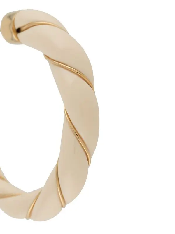 AURÉLIE BIDERMANN Diana Hoop Earrings - Neutrals