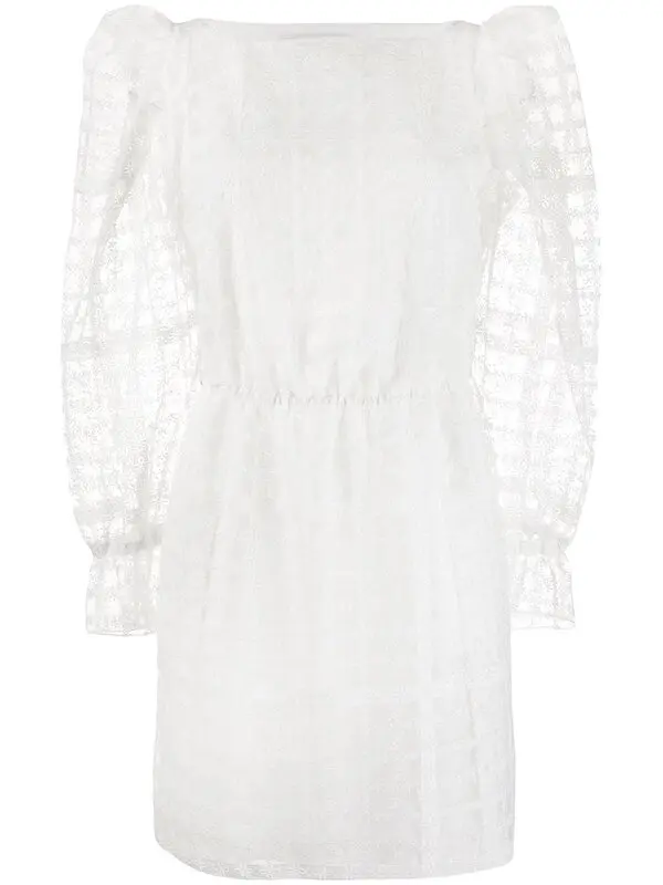 Philosophy Di Lorenzo Serafini Lace Mini Dress - White