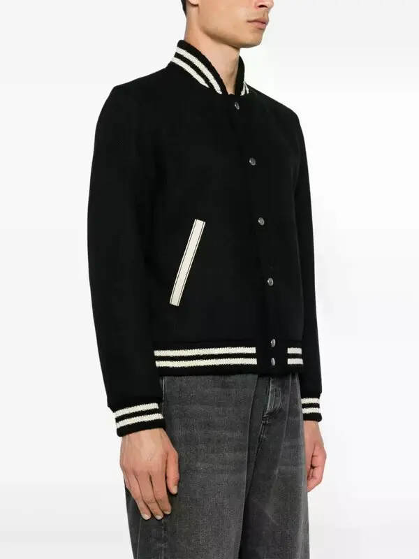 Saint Laurent Teddy Varsity Jacket