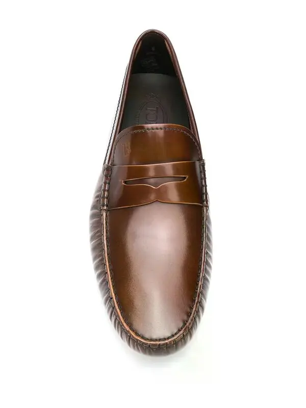TOD'S Gommino Driving Loafers - Brown