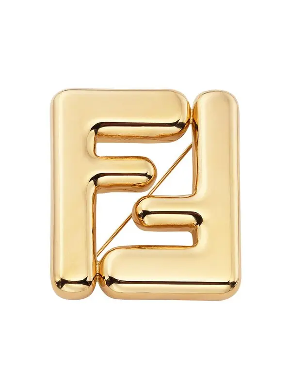 Fendi Ff Brooch