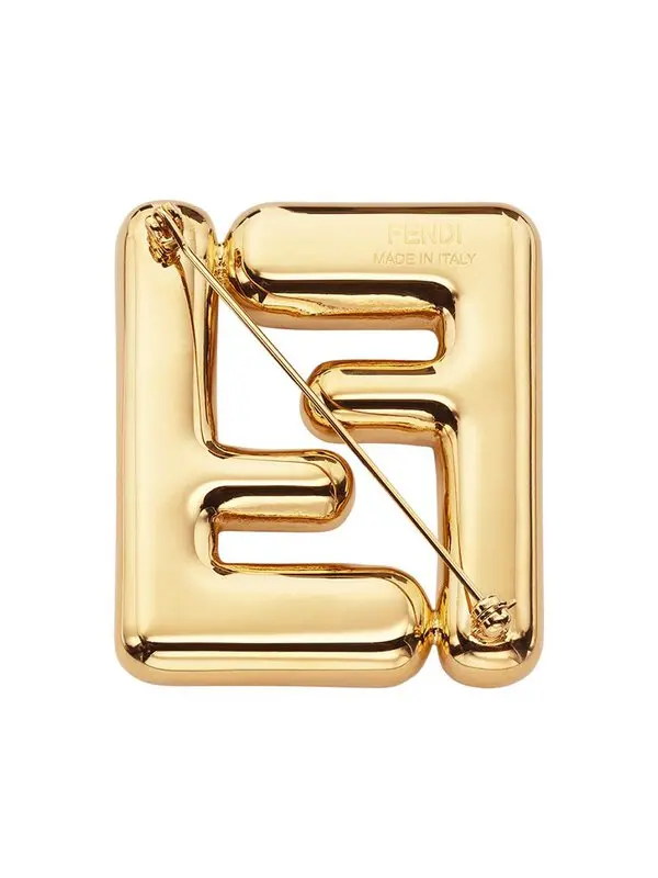 Fendi Ff Brooch
