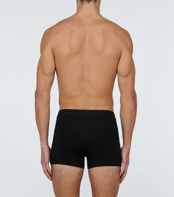TOM FORD Stretch-cotton Boxer Briefs - Black