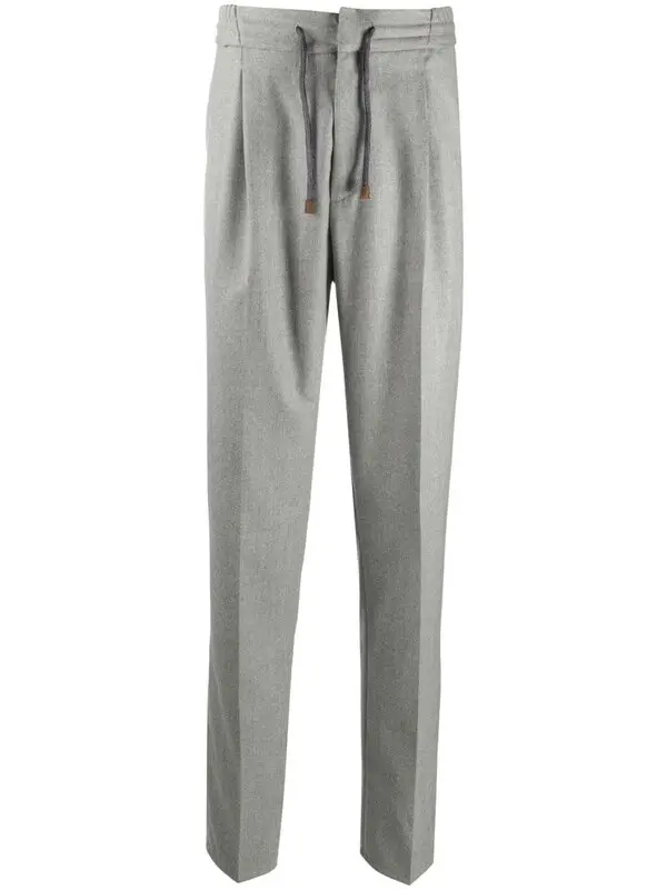 Brunello Cucinelli Drawstring Waist Trousers