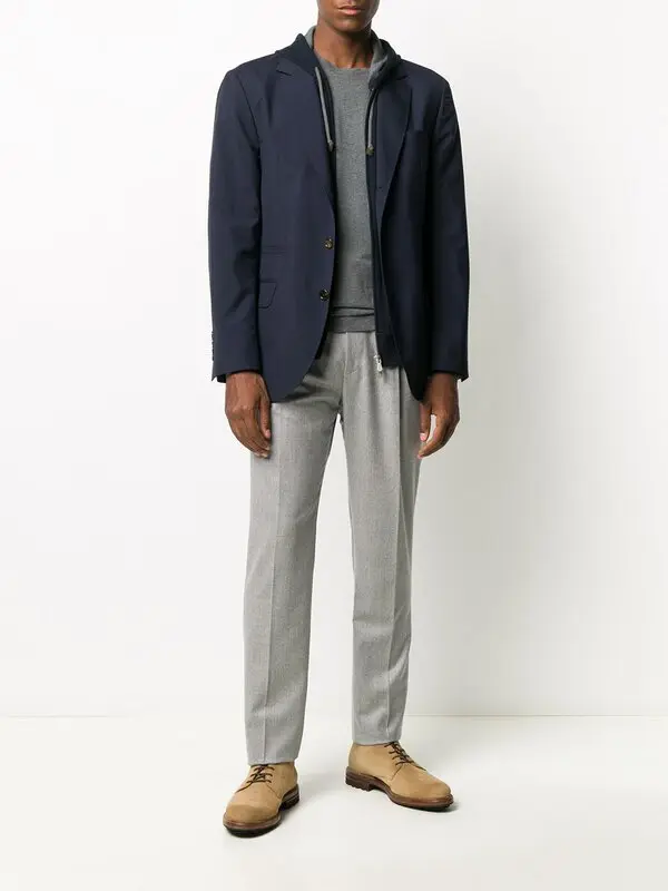 Brunello Cucinelli Drawstring Waist Trousers