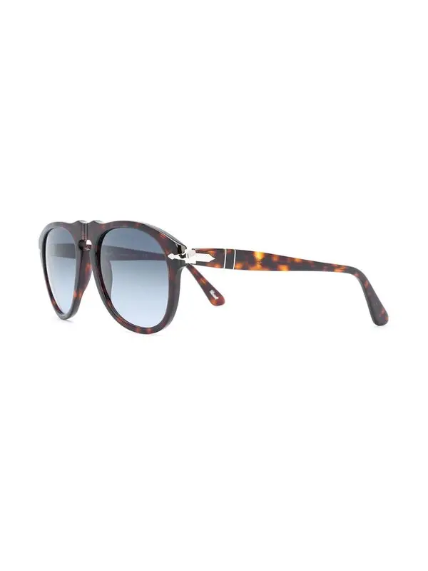 Persol Round Frame Sunglasses - Brown