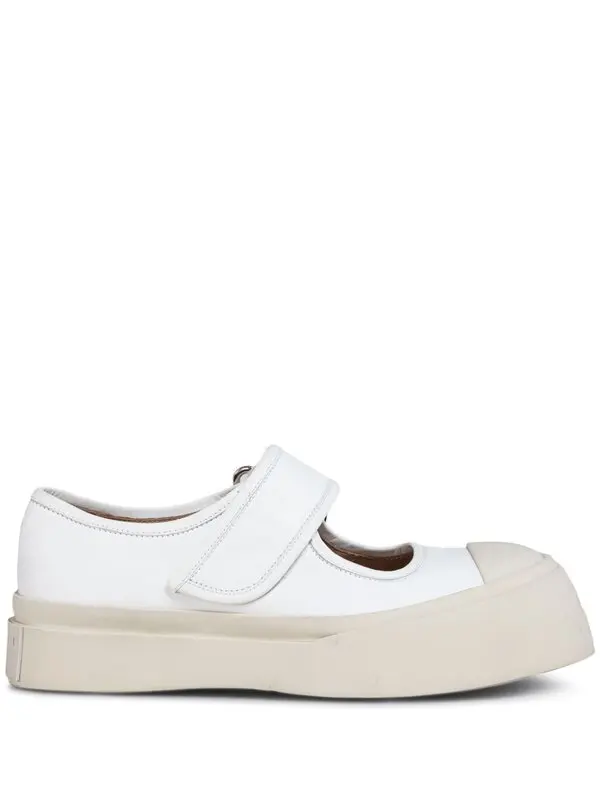 Marni Nappa Leather Mary Jane Sneakers