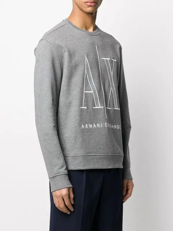 Armani Exchange Logo-embroidered Sweatshirt