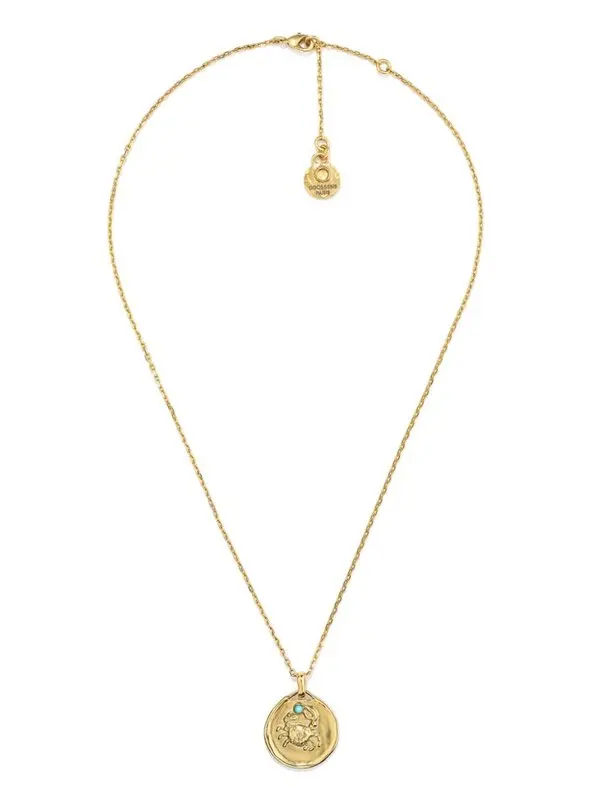 GOOSSENS Talisman Cancer Pendant Necklace - Gold