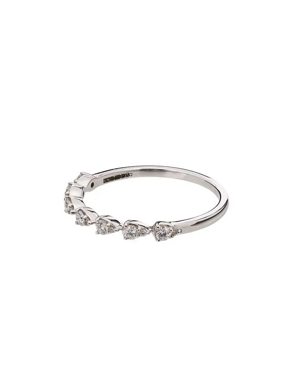 DANA REBECCA DESIGNS 14kt White Gold Diamond Ring - Silver