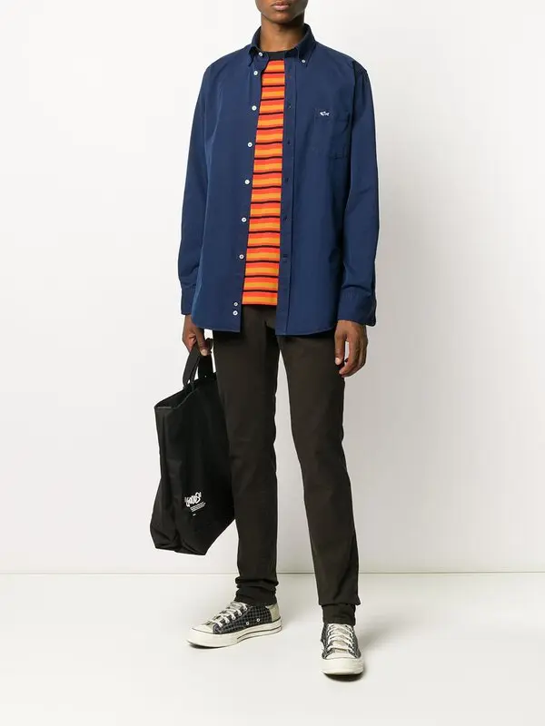Paul & Shark Button-down Cotton Shirt