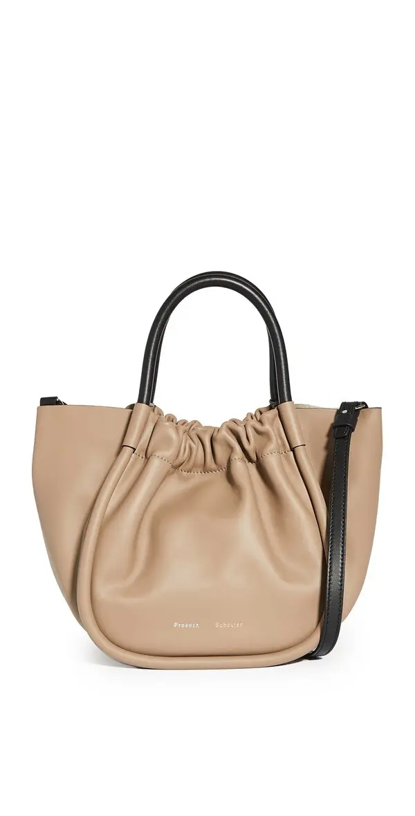 Proenza Schouler Small Ruched Tote - Light Taupe