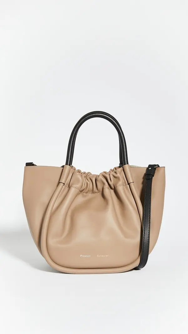 Proenza Schouler Small Ruched Tote - Light Taupe