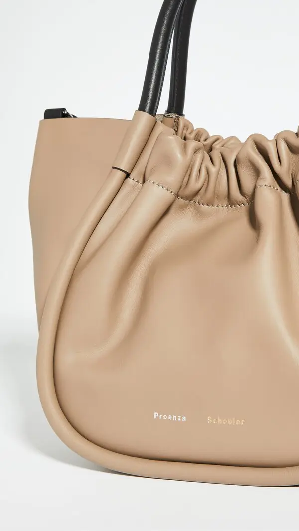 Proenza Schouler Small Ruched Tote - Light Taupe