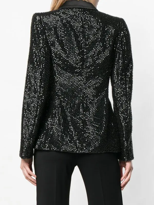 Alberta Ferretti Stud-embellished Blazer