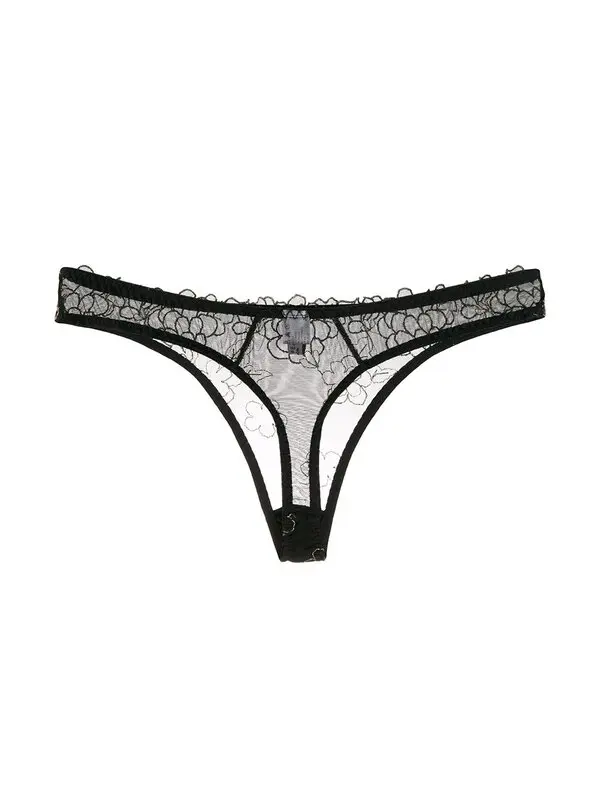 GILDA & PEARL Floral Lace Thong