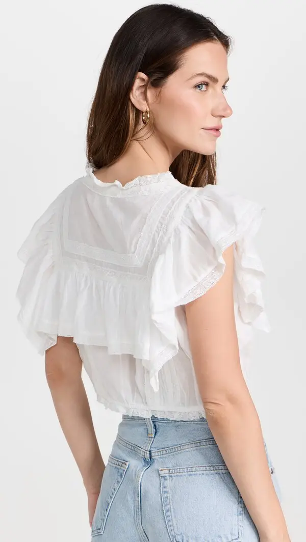 LoveShackFancy Nora Top