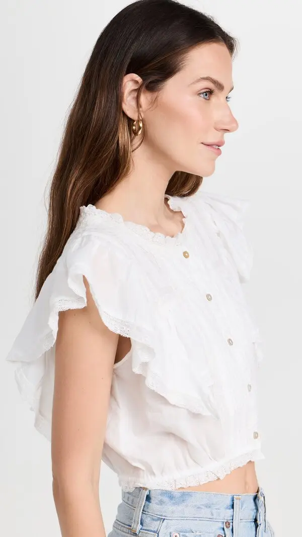LoveShackFancy Nora Top