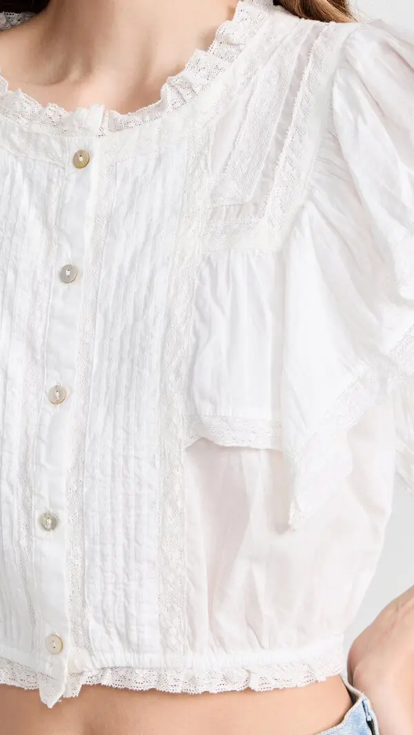 LoveShackFancy Nora Top