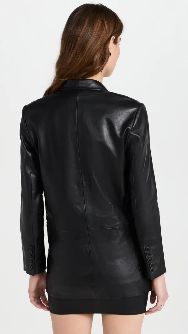 Sprwmn Leather Blazer