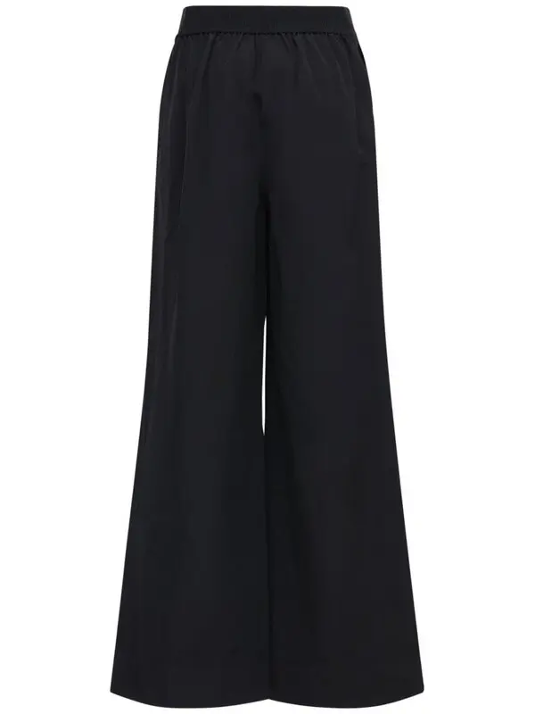DION LEE Cotton & Nylon Wide Leg Pants