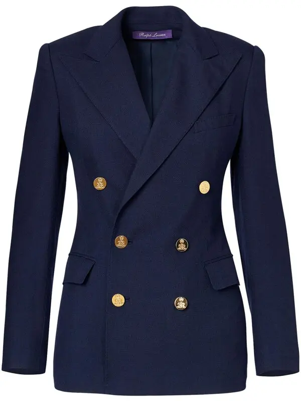 Ralph Lauren Double-breasted Fitted Blazer
