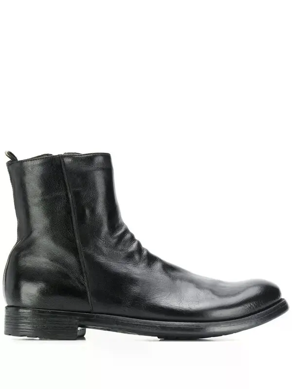 Officine Creative Leather Ankle Boots