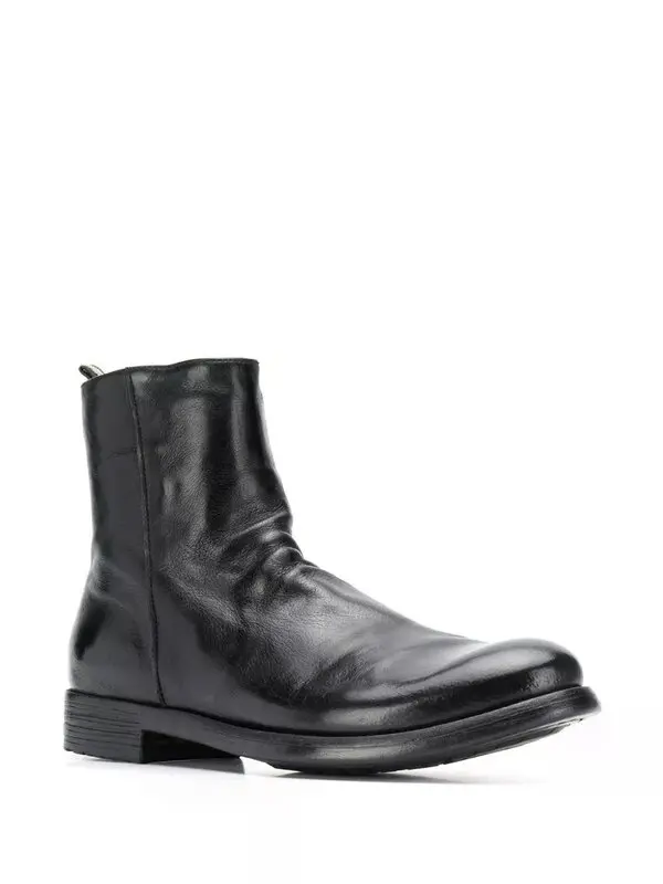 Officine Creative Leather Ankle Boots