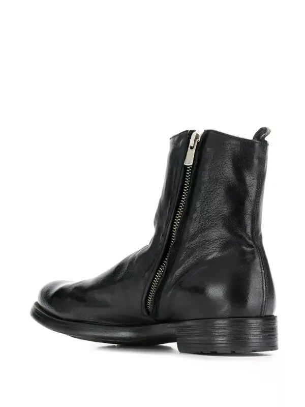 Officine Creative Leather Ankle Boots