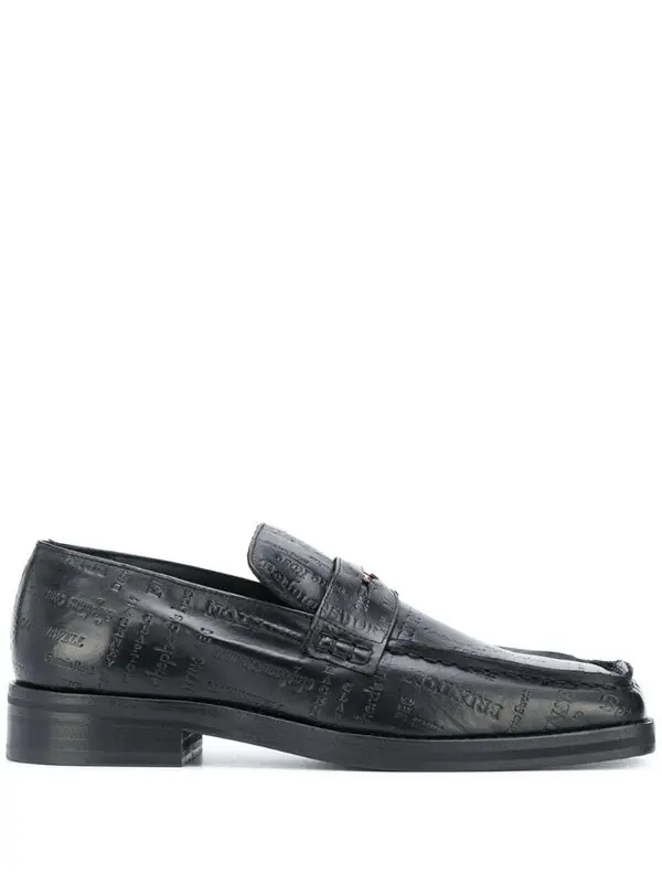 Martine Rose Roxy Embossed Penny Loafers